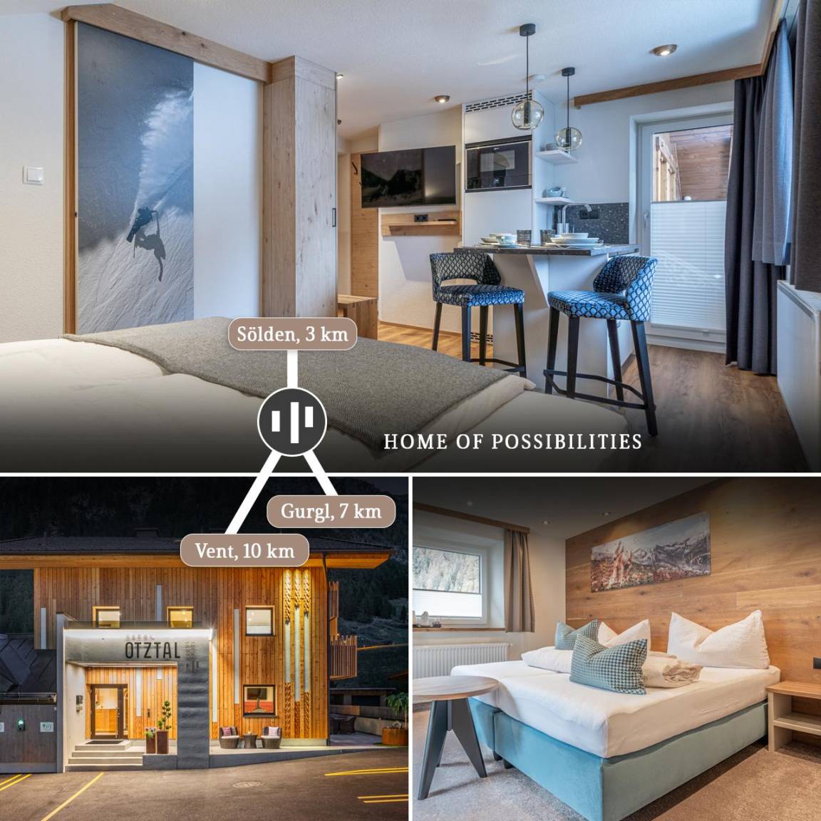 20 M² Hotel ∙ 1 Bedroom ∙ 2 Guests - Hochgurgl