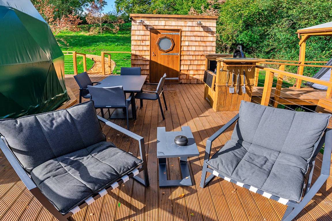 30 M² Chalet ∙ 1 Schlafzimmer ∙ 4 Gäste - Kent