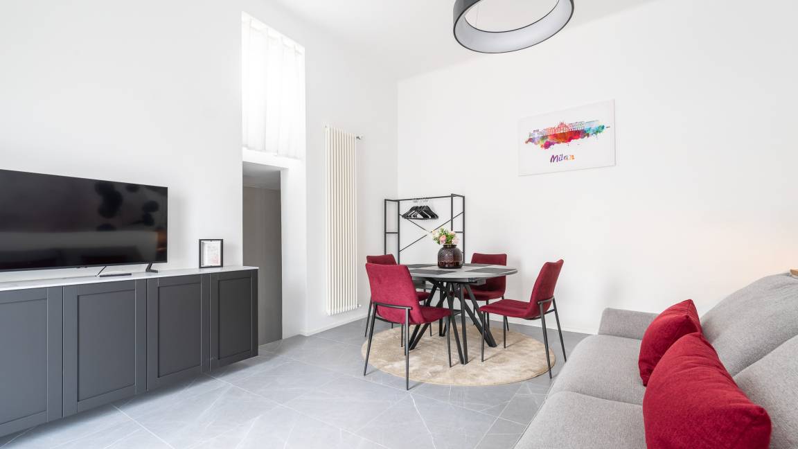 53 M² Apartamento ∙ 1 Quarto ∙ 4 Hóspedes - Milão