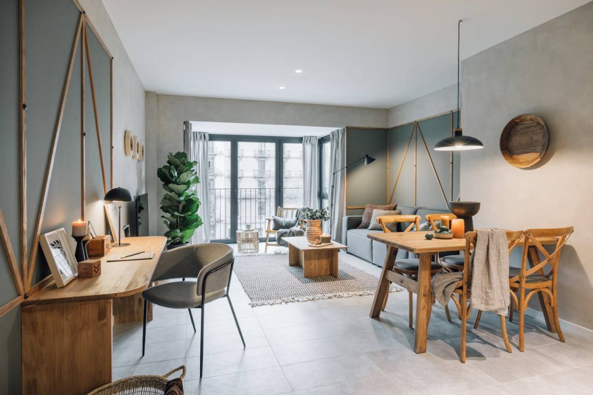 69 M² Appartement ∙ 3 Chambres ∙ 5 Personnes - Barcelone