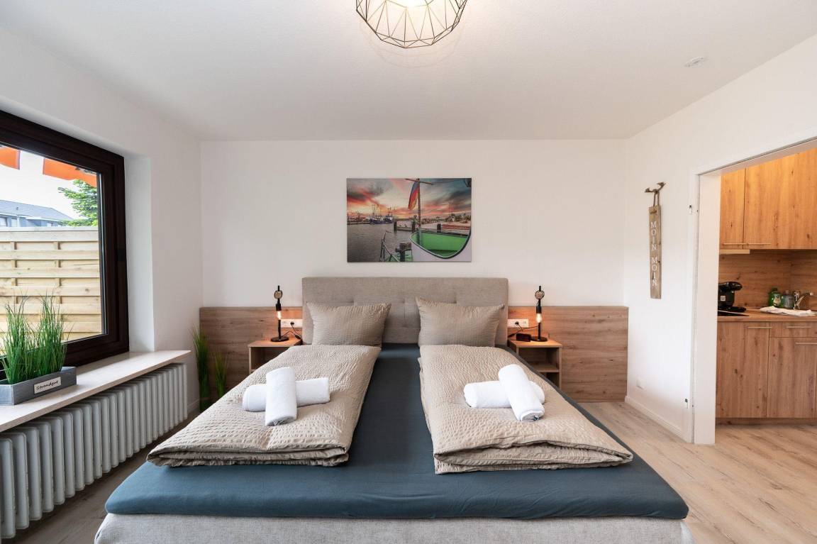 19 M² Ferienwohnung ∙ 1 Schlafzimmer ∙ 2 Gäste - Büsum