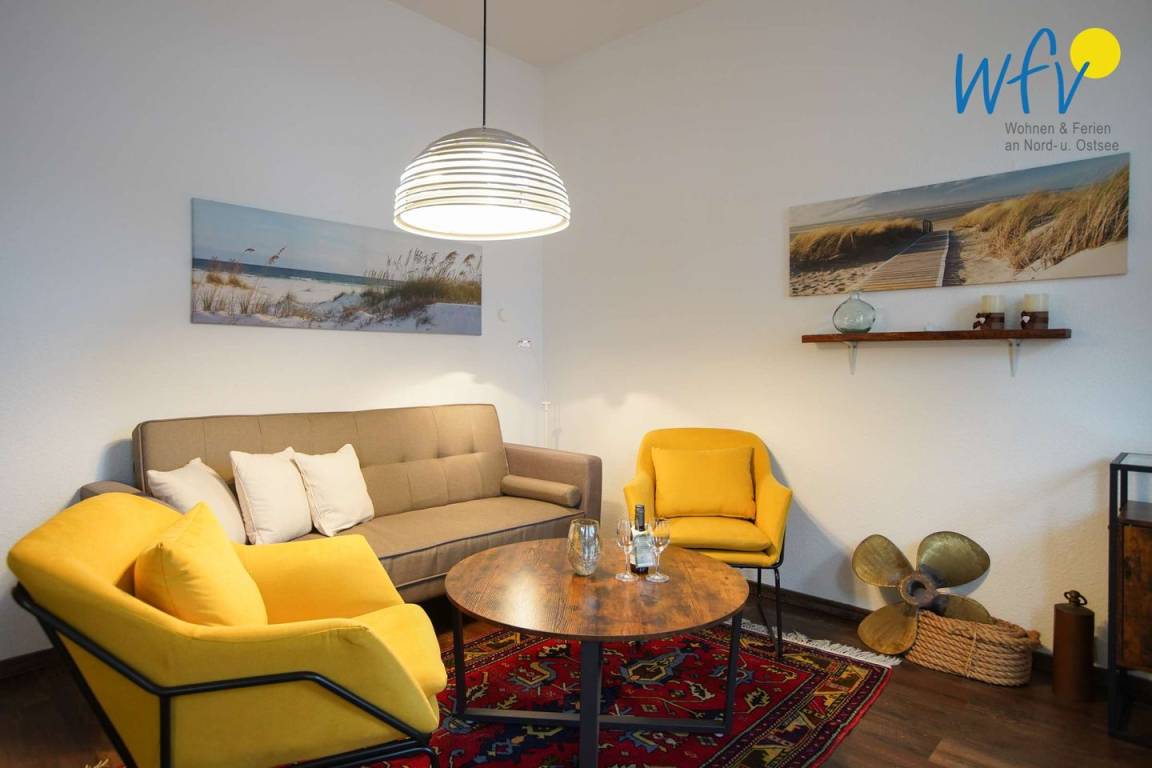 40 M² Ferienwohnung ∙ 1 Schlafzimmer ∙ 2 Gäste - Borkum