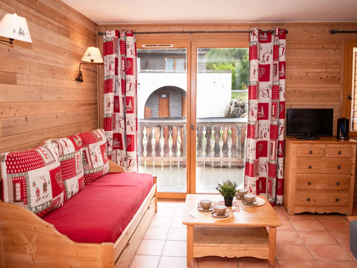 37 M² Studio ∙ 1 Chambre ∙ 4 Personnes - Pra-Loup