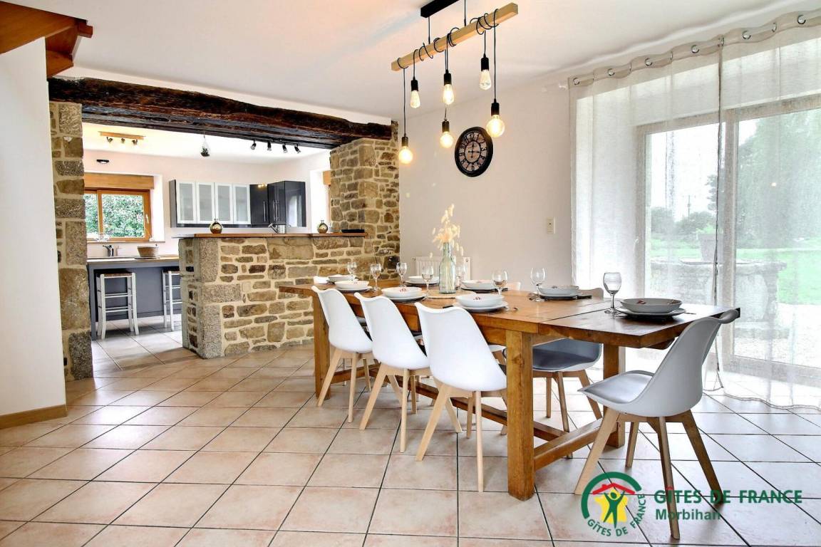 104 M² Gîte ∙ 4 Chambres ∙ 6 Personnes - Languidic