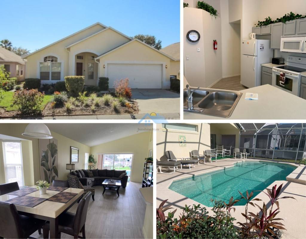 162 M² Casa ∙ 4 Habitaciones ∙ 8 Huéspedes - Haines City, FL