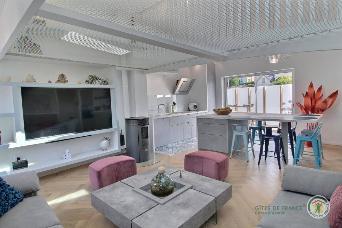 106 M² Gîte ∙ 3 Chambres ∙ 6 Personnes - Perros-Guirec