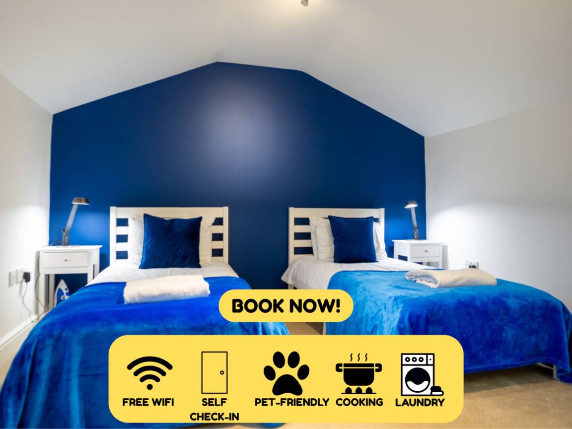 70 M² Appartement ∙ 2 Chambres ∙ 6 Personnes - Ipswich