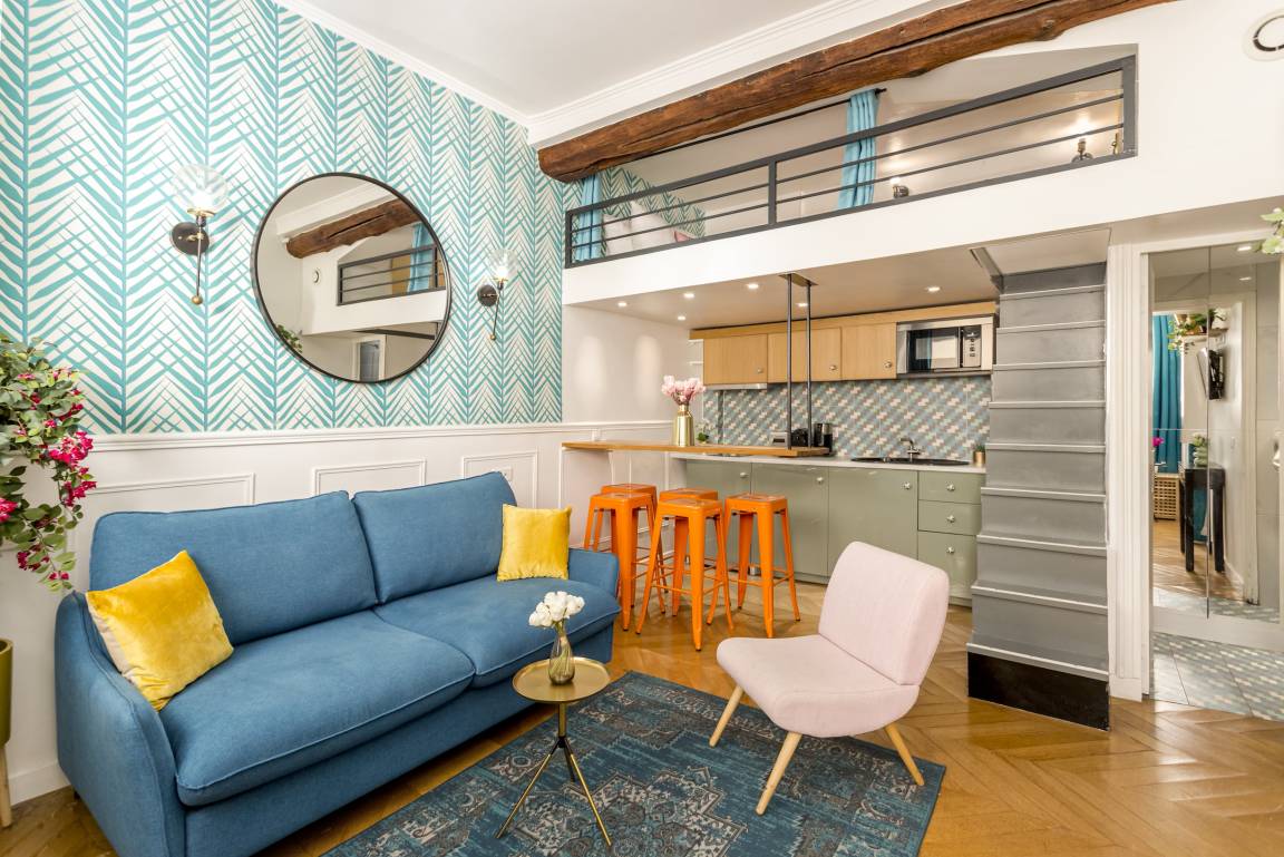 28 M² Appartement ∙ 1 Chambre ∙ 4 Personnes - Avenue des Champs-Élysées - Paris