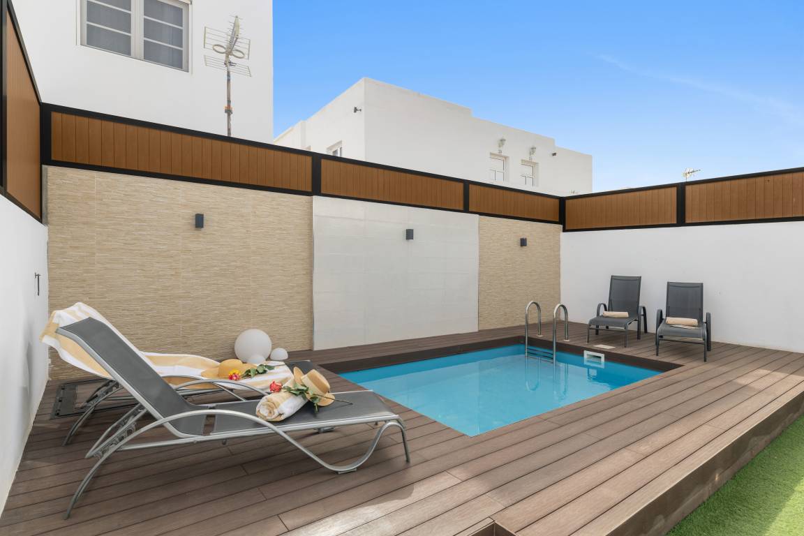 95 M² Villa ∙ 3 Chambres ∙ 5 Personnes - Arrecife