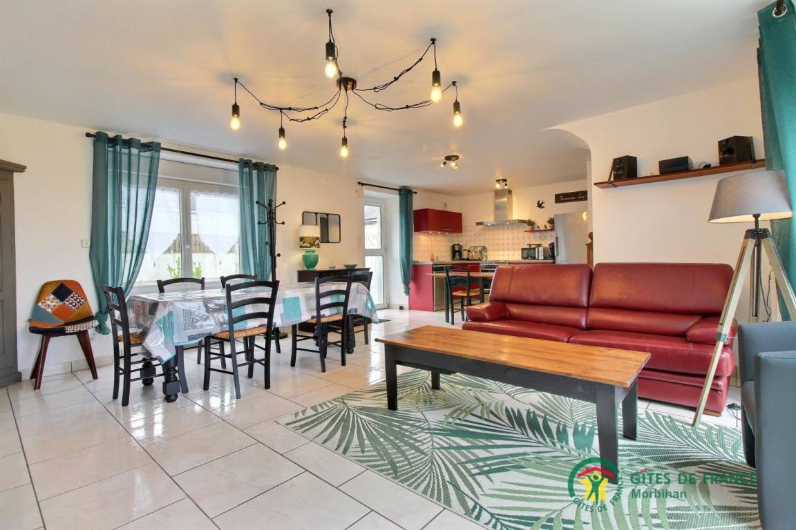 55 M² Gîte ∙ 1 Chambre ∙ 2 Personnes - Auray