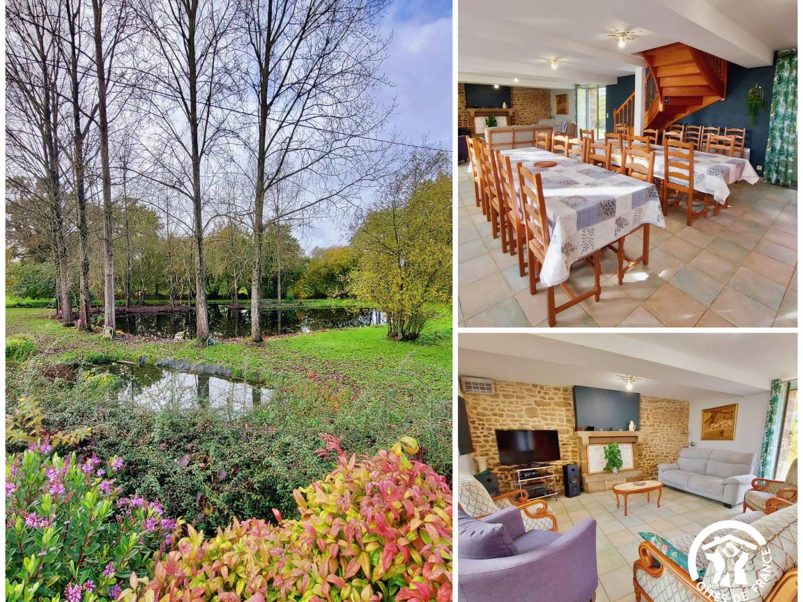 200 M² Cottage ∙ 6 Chambres ∙ 12 Personnes - Mayenne