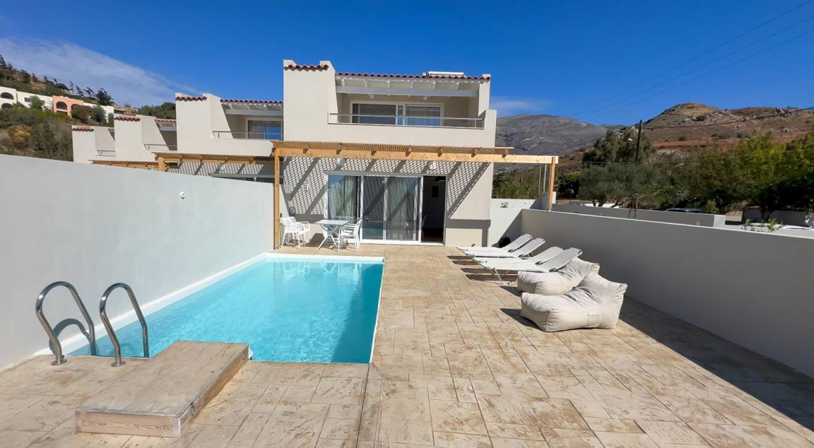 80 M² House ∙ 2 Bedrooms ∙ 4 Guests - Plakias