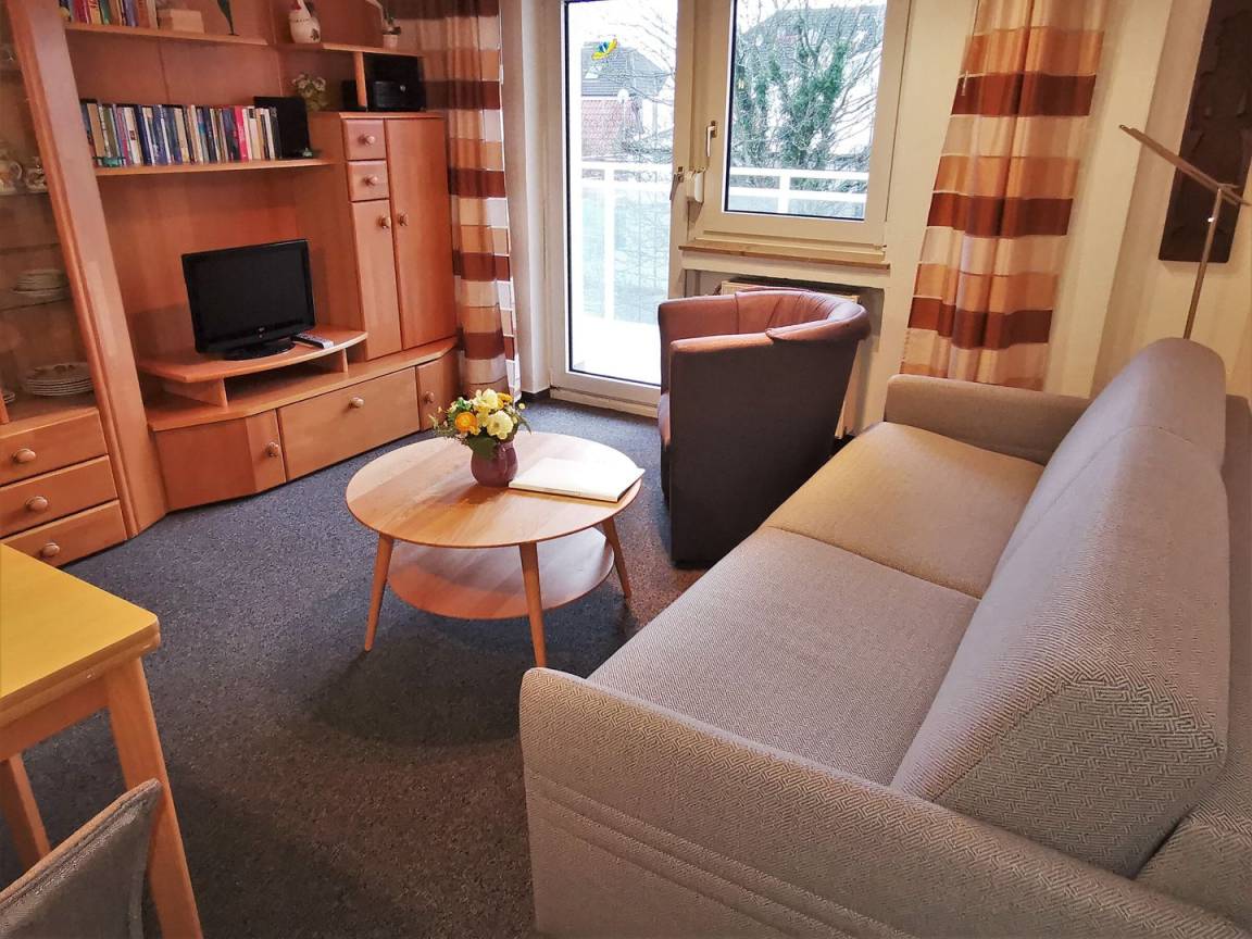 35 M² Ferienwohnung ∙ 1 Schlafzimmer ∙ 3 Gäste - Norderney