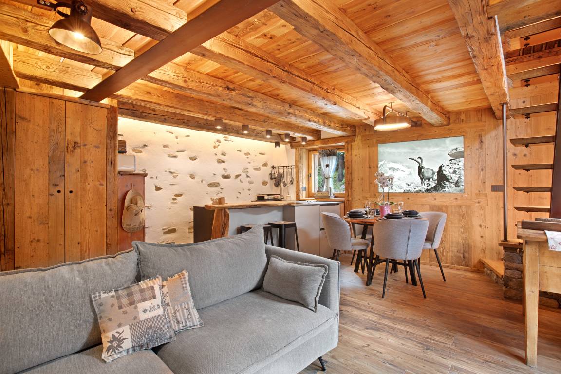 41 M² Chalet ∙ 1 Schlafzimmer ∙ 4 Gäste - Gran Paradiso