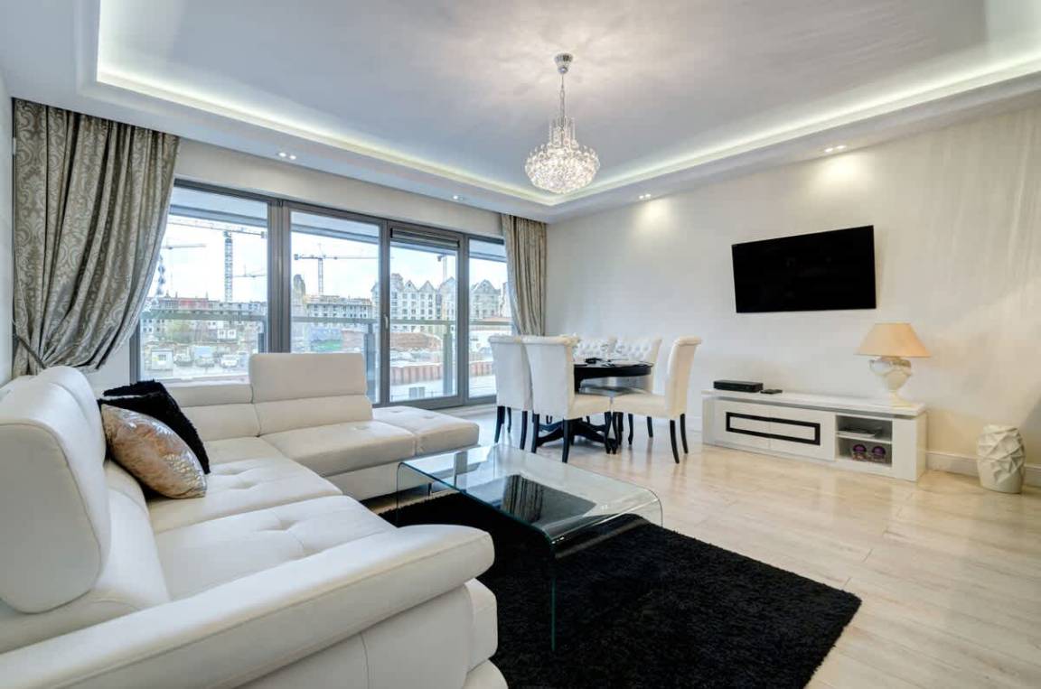 1078 M² Apartamento ∙ 3 Habitaciones ∙ 6 Huéspedes - Gdansk