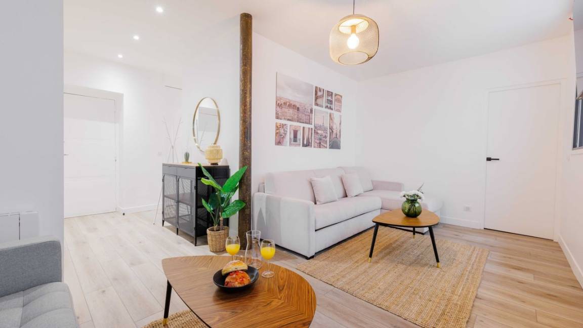 60 M² Apartamento ∙ 2 Habitaciones ∙ 6 Huéspedes - Paris