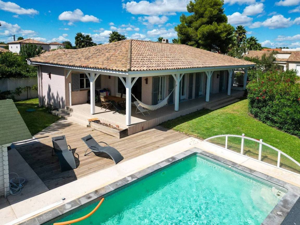 125 M² Villa ∙ 3 Chambres ∙ 6 Personnes - Plage Portiragnes