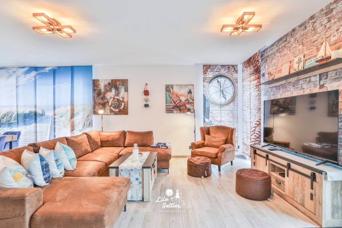 110 M² Ferienhaus ∙ 2 Schlafzimmer ∙ 4 Gäste - Büsum