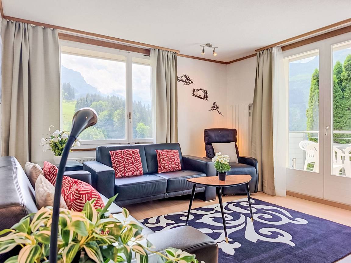 Ferienwohnung ∙ 3 Schlafzimmer ∙ 6 Gäste - Mürren