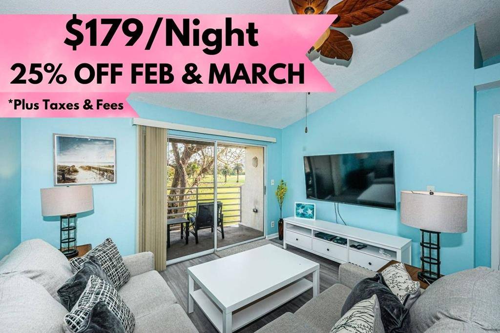 Condo ∙ 2 Bedrooms ∙ 4 Guests - St. Pete Beach, FL