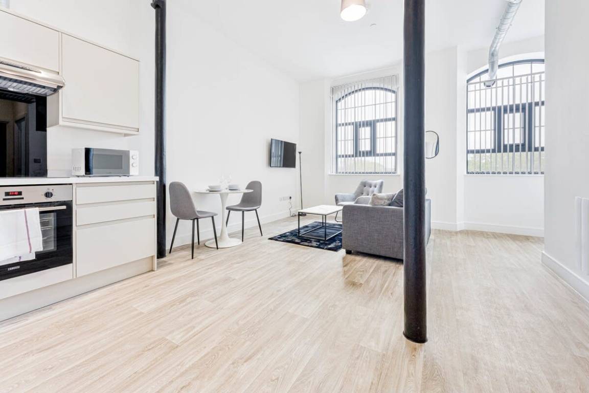 46 M² Apartamento ∙ 1 Habitación ∙ 2 Huéspedes - Nottingham