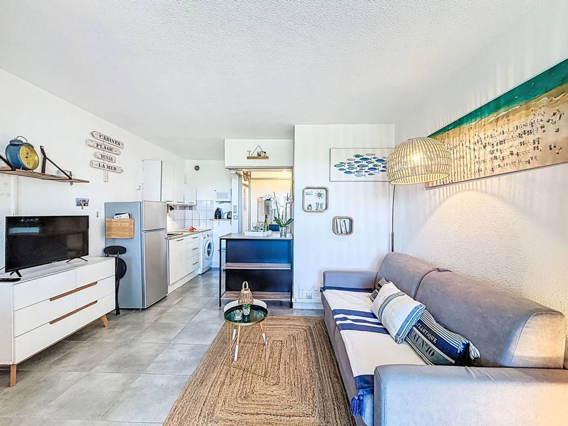 24 M² Ferienhaus ∙ 1 Schlafzimmer ∙ 4 Gäste - La Grande-Motte