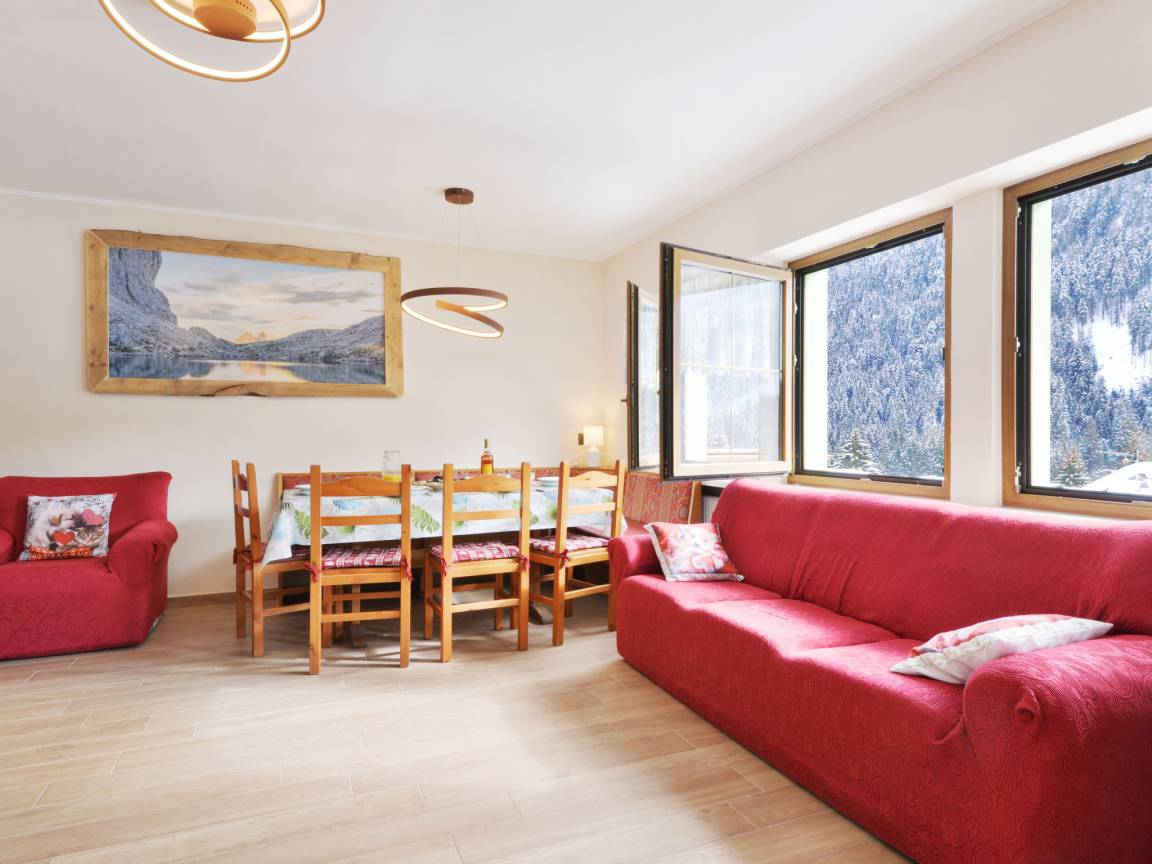 85 M² Appartamento Vacanza ∙ 3 Camere Da Letto ∙ 8 Ospiti - Val di Fassa