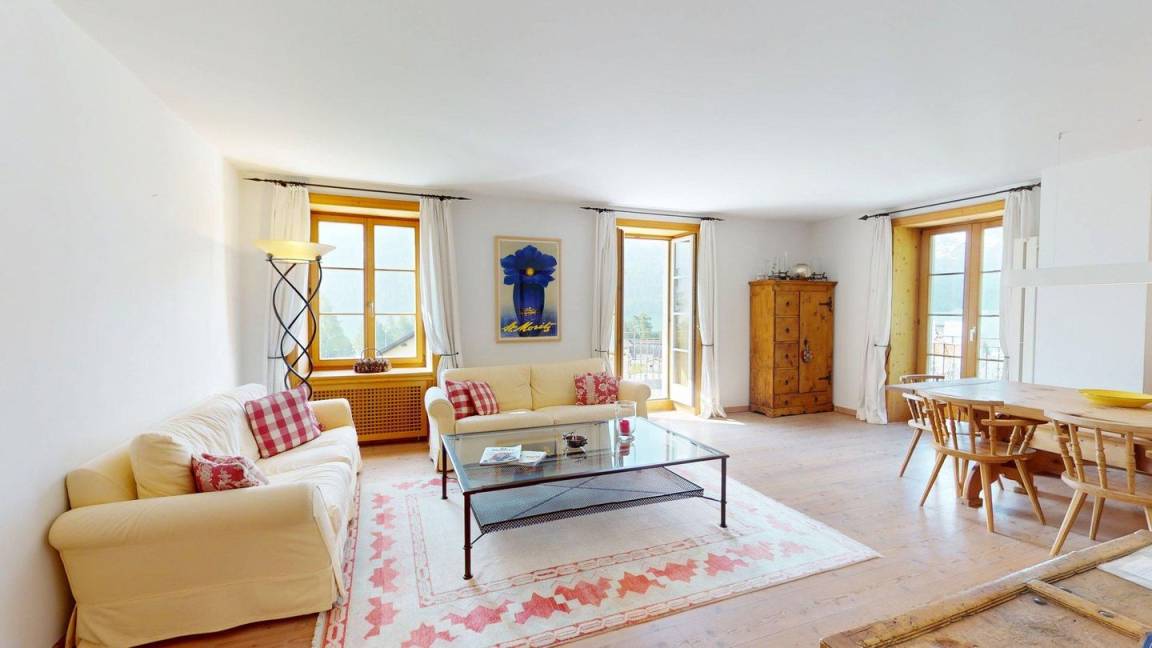 120 M² Apartamento ∙ 3 Habitaciones ∙ 6 Huéspedes - Silvaplana