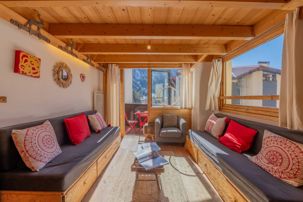 55 M² Apartamento ∙ 2 Habitaciones ∙ 6 Huéspedes - Argentière