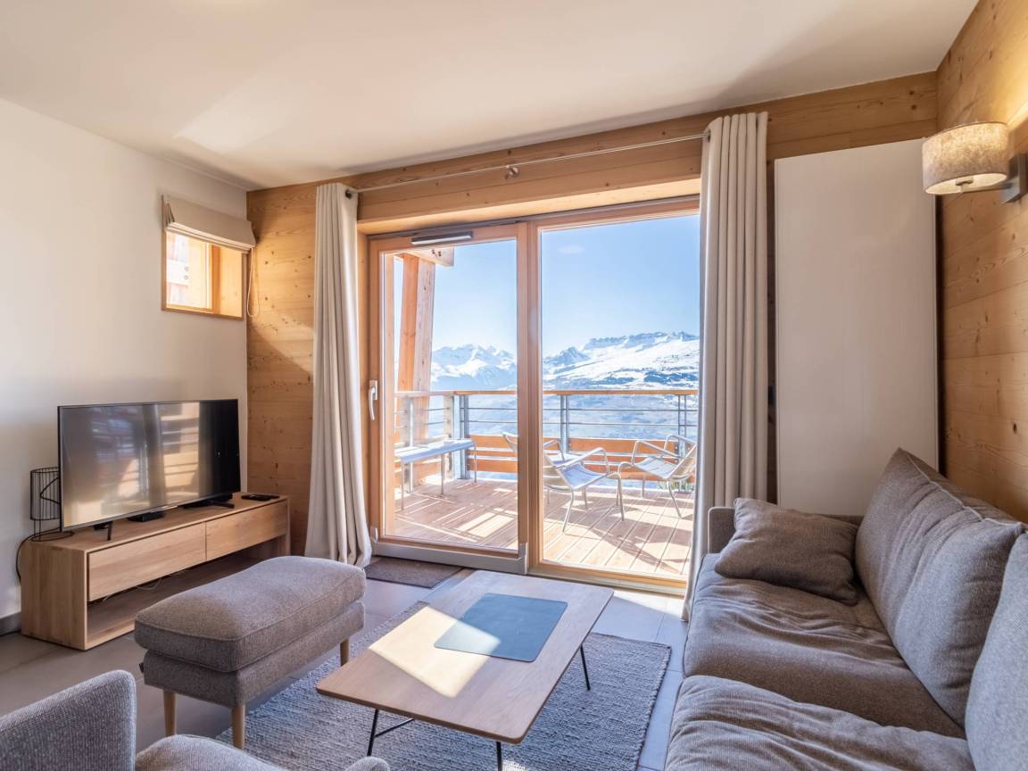80 M² Appartement ∙ 3 Chambres ∙ 8 Personnes - Arc 1800