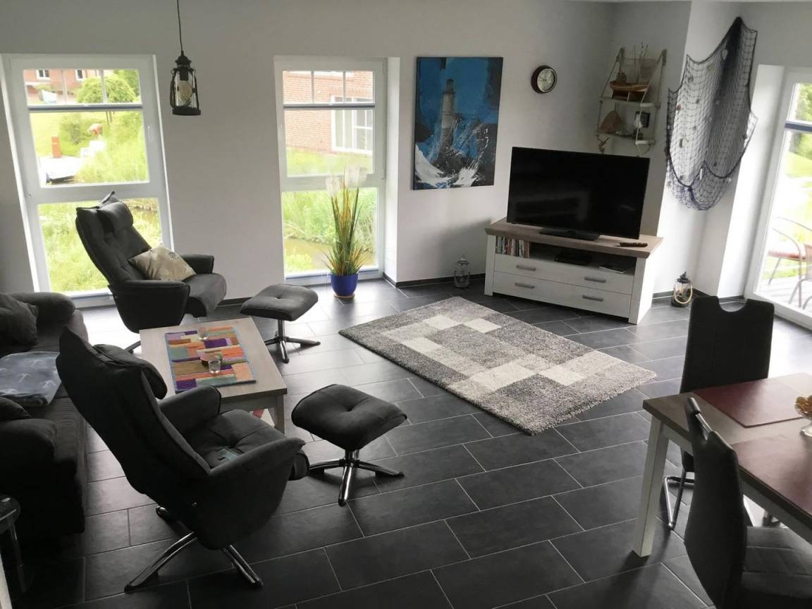 98 M² Ferienwohnung ∙ 3 Schlafzimmer ∙ 5 Gäste - Greetsiel