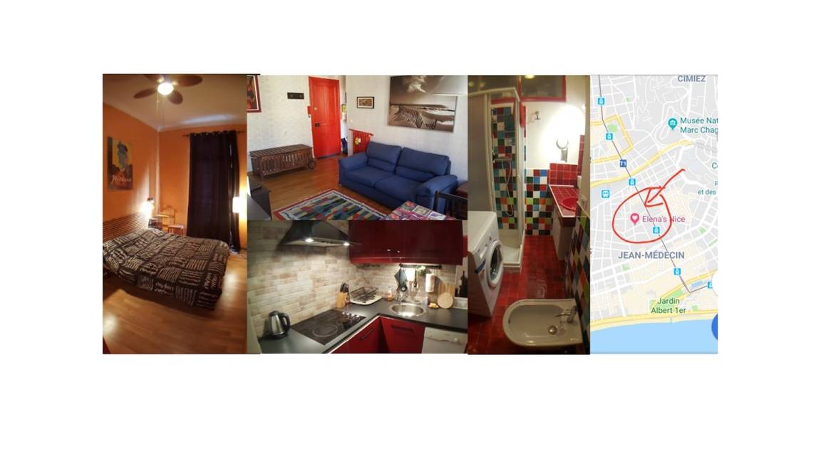 40 M² Appartement ∙ 1 Chambre ∙ 4 Personnes - Opéra de Nice