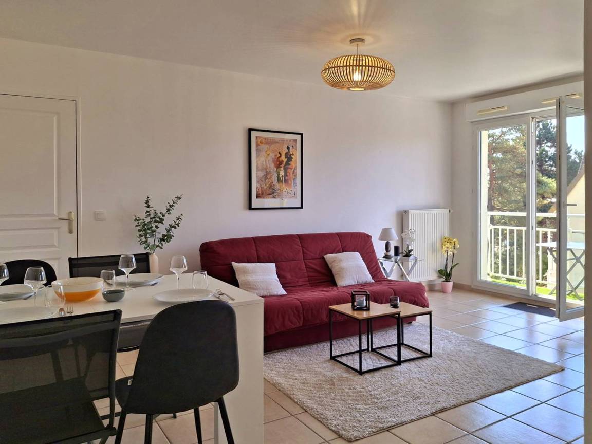 43 M² Ferienwohnung ∙ 1 Schlafzimmer ∙ 4 Gäste - Ouistreham