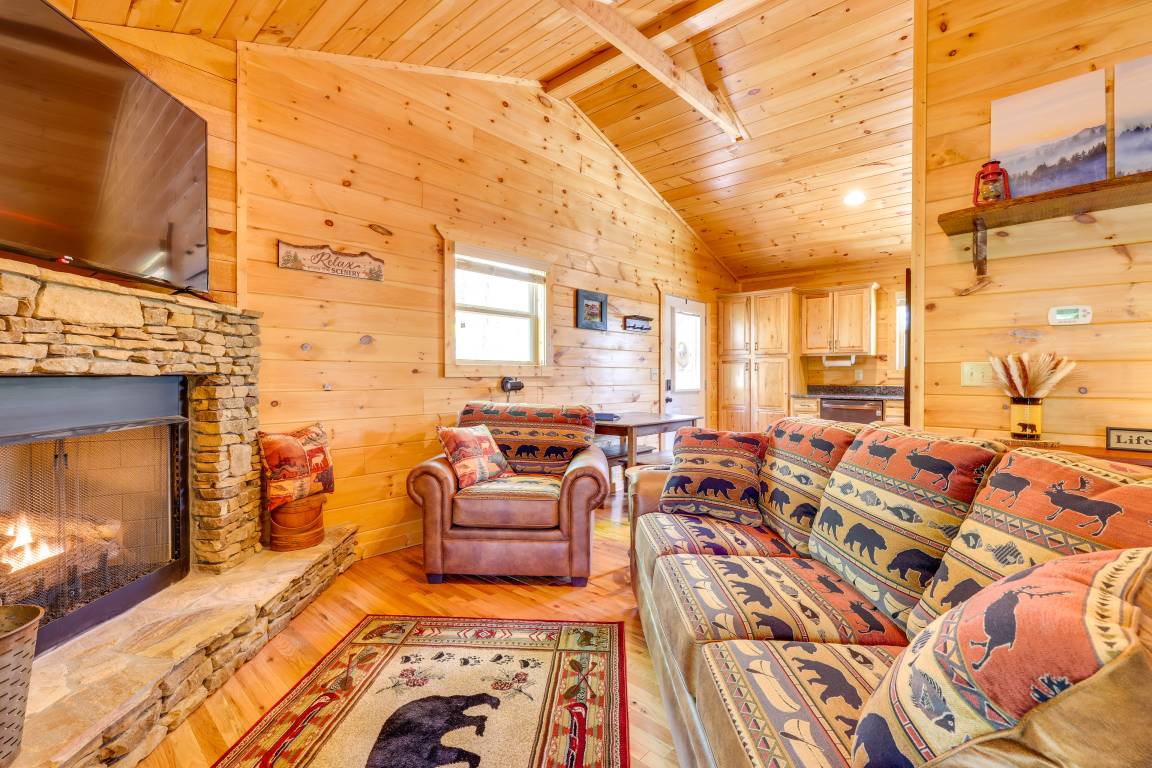 70 M² House ∙ 2 Bedrooms ∙ 6 Guests - Nottely Lake, GA