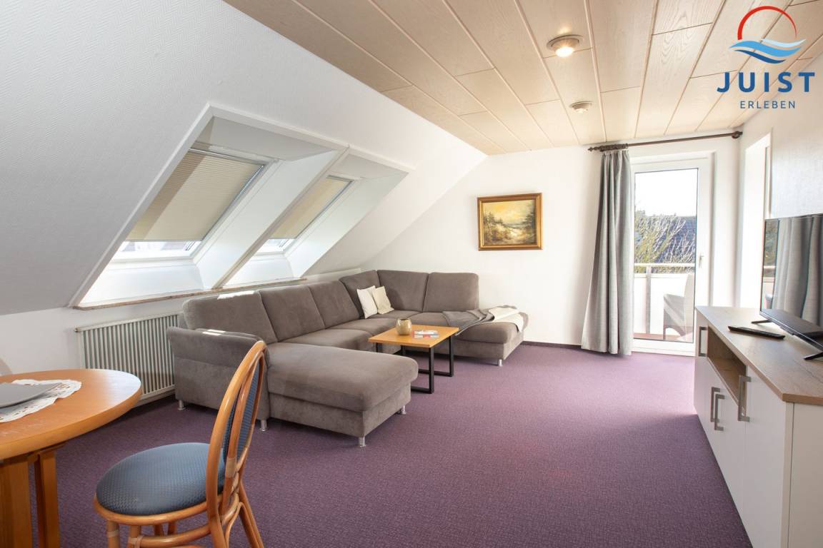 60 M² Ferienwohnung ∙ 2 Schlafzimmer ∙ 4 Gäste - Juist