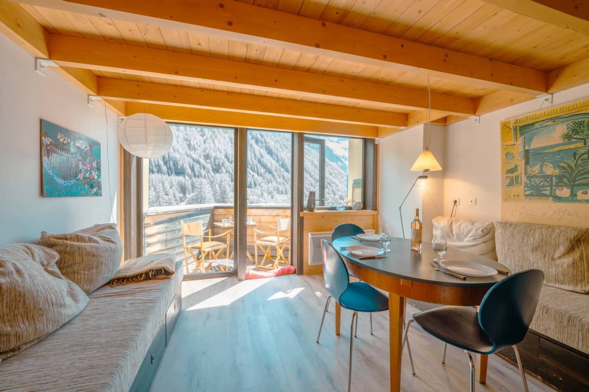 40 M² Appartement ∙ 2 Chambres ∙ 5 Personnes - Argentière