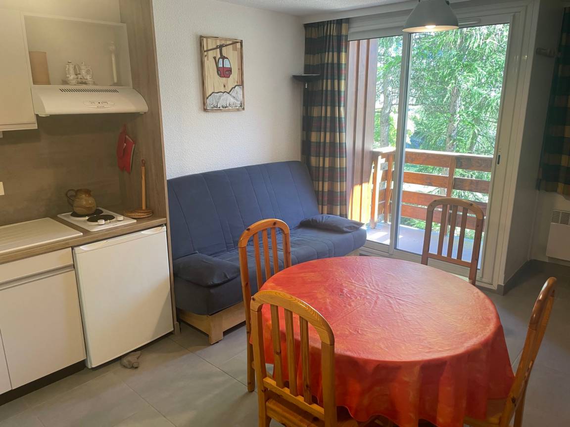 19 M² Studio Flat ∙ 1 Bedroom ∙ 4 Guests - Orcières