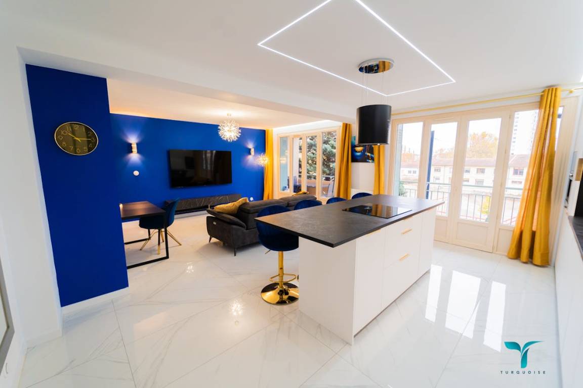 65 M² Appartement ∙ 1 Chambre ∙ 2 Personnes - Lyon