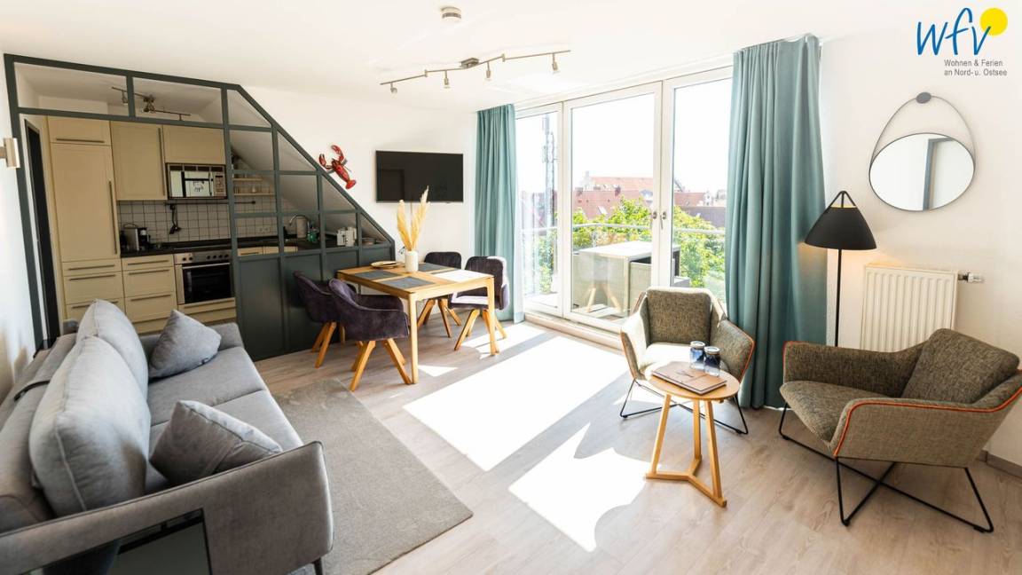 56 M² Appartement ∙ 2 Chambres ∙ 6 Personnes - Norderney