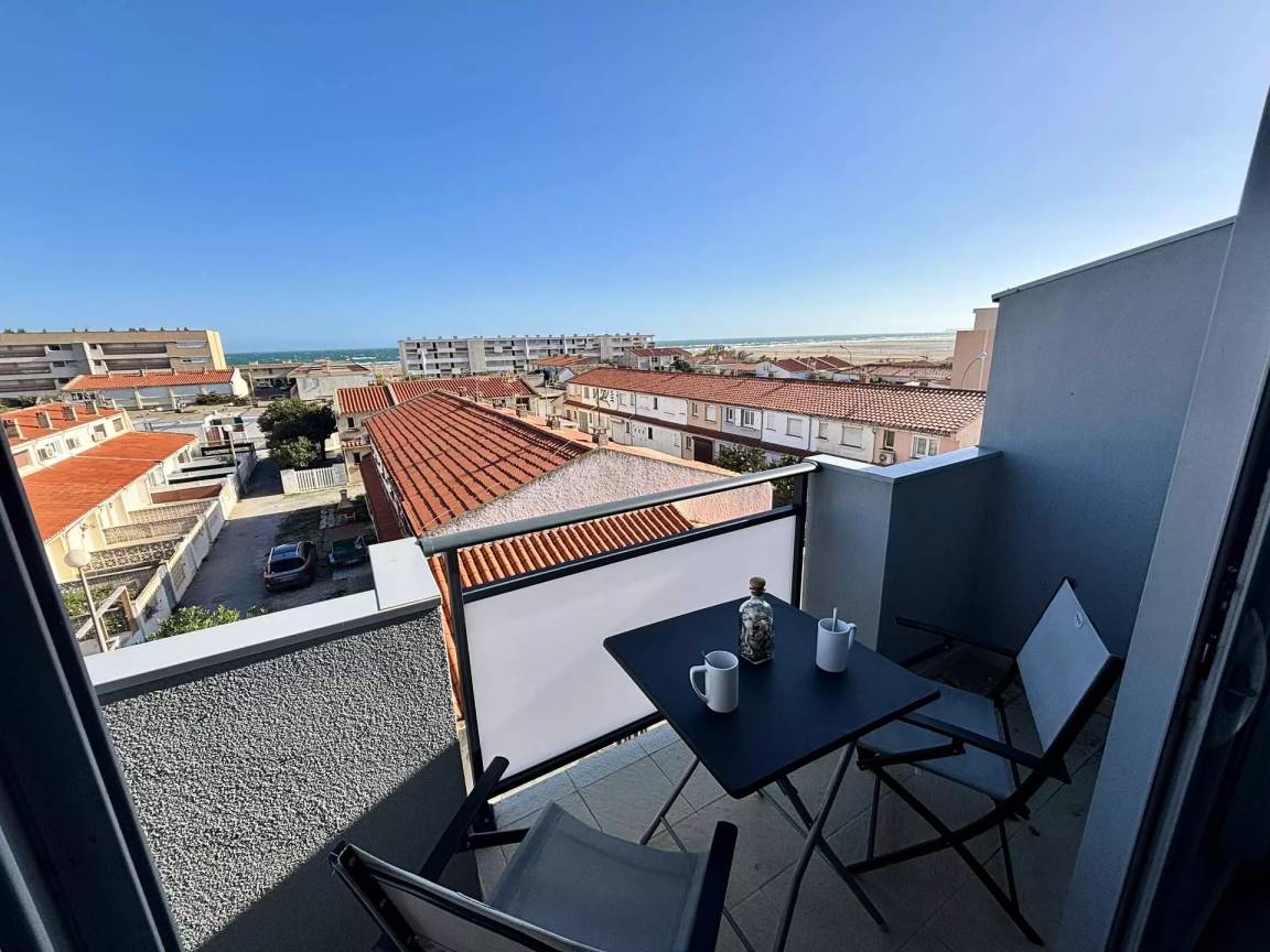 37 M² Appartement ∙ 1 Chambre ∙ 5 Personnes - Port-la-Nouvelle