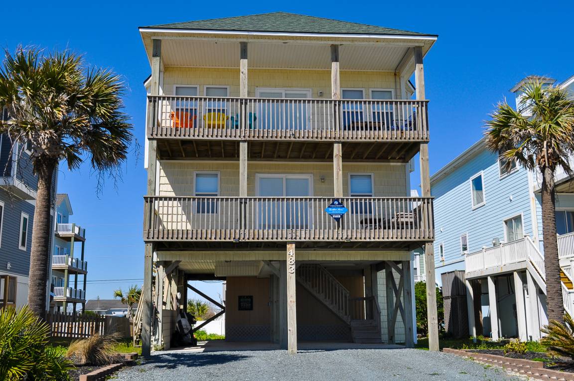 158 M² House ∙ 4 Bedrooms ∙ 8 Guests - Topsail Island, NC