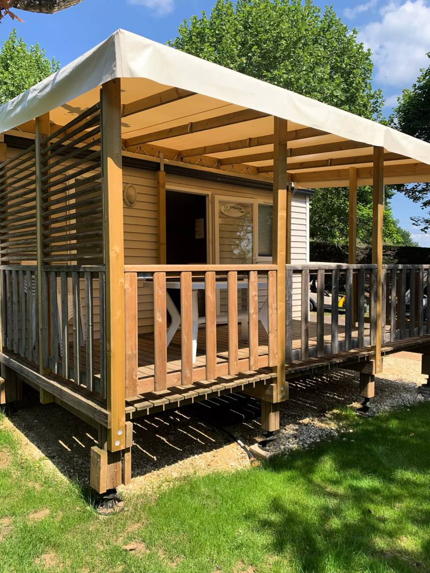 20 M² Mobilheim ∙ 2 Schlafzimmer ∙ 4 Gäste - Limeuil