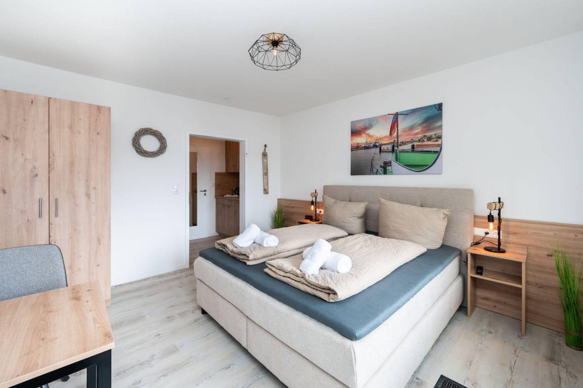 19 M² Ferienwohnung ∙ 1 Schlafzimmer ∙ 2 Gäste - Büsum
