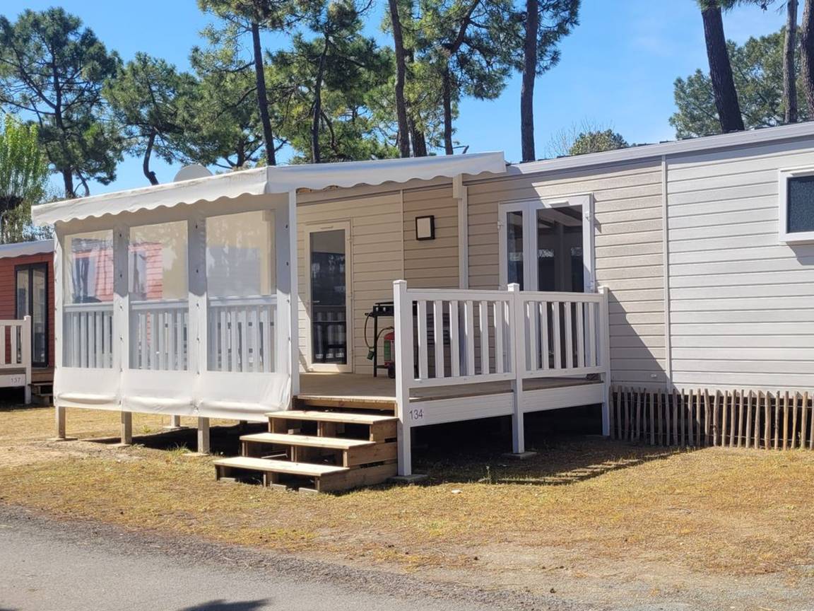 34 M² Mobil-home ∙ 2 Chambres ∙ 4 Personnes - La Barre-de-Monts