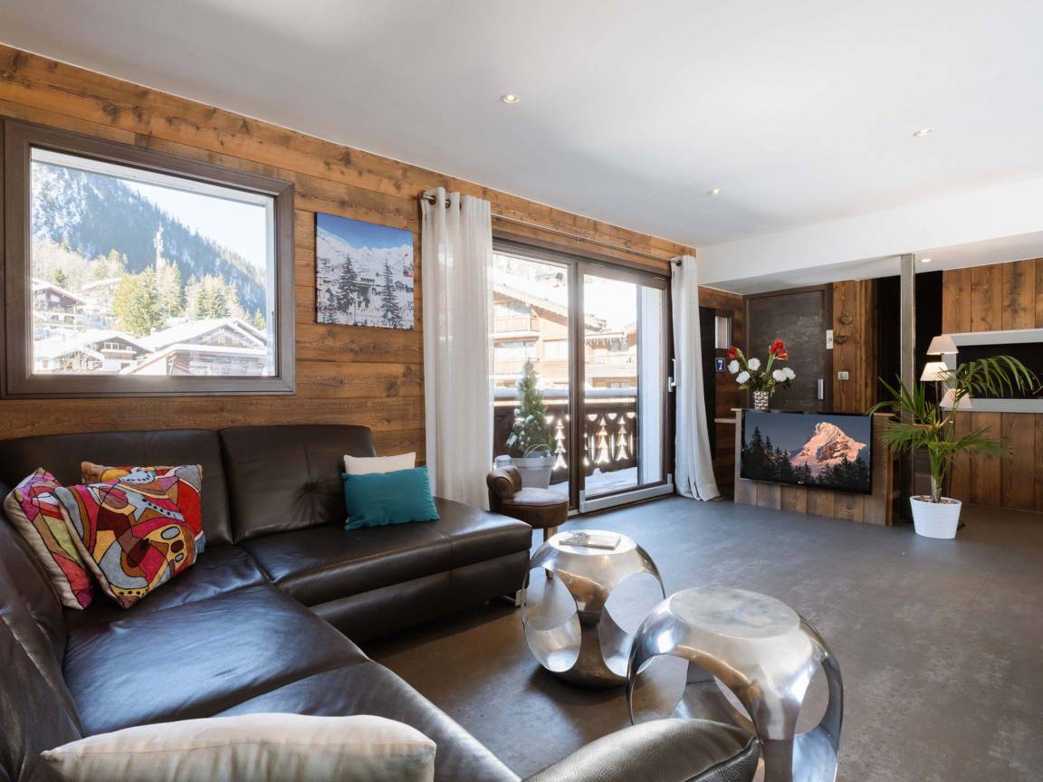 118 M² Ferienwohnung ∙ 3 Schlafzimmer ∙ 8 Gäste - La Clusaz