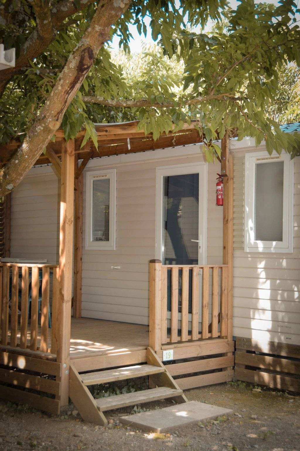 24 M² Camping-unterkunft ∙ 2 Schlafzimmer ∙ 4 Gäste - Ardèche