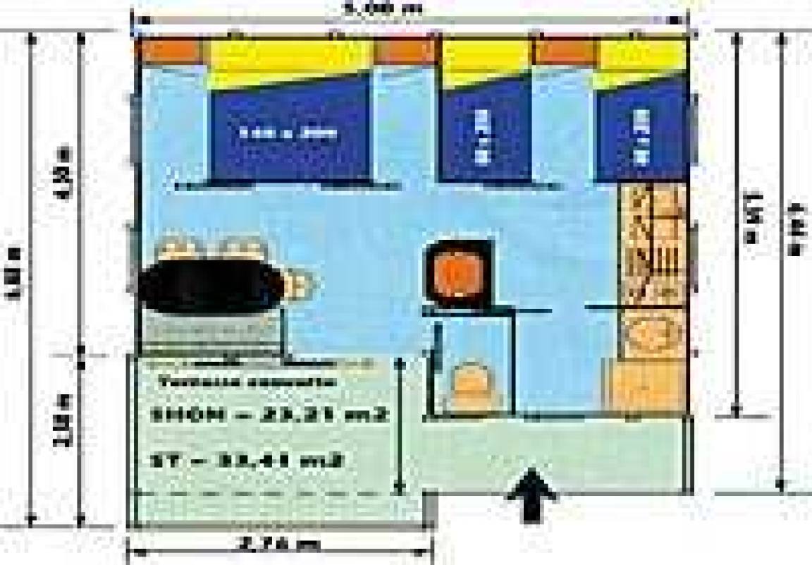 23 M² Chalet ∙ 5 Personnes - Baume-les-Messieurs