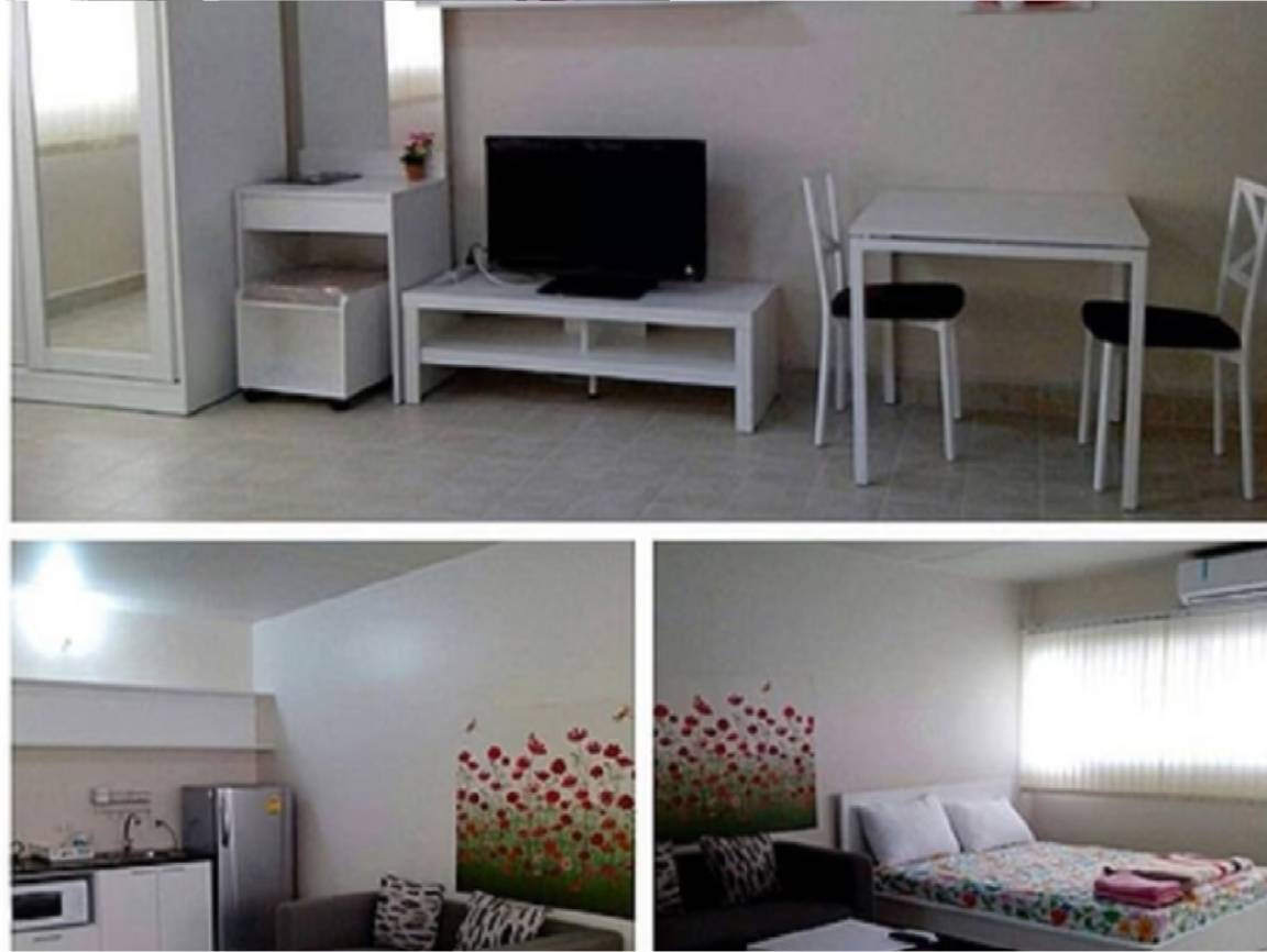 28 M² Ferienwohnung ∙ 2 Schlafzimmer ∙ 3 Gäste - Bangkok