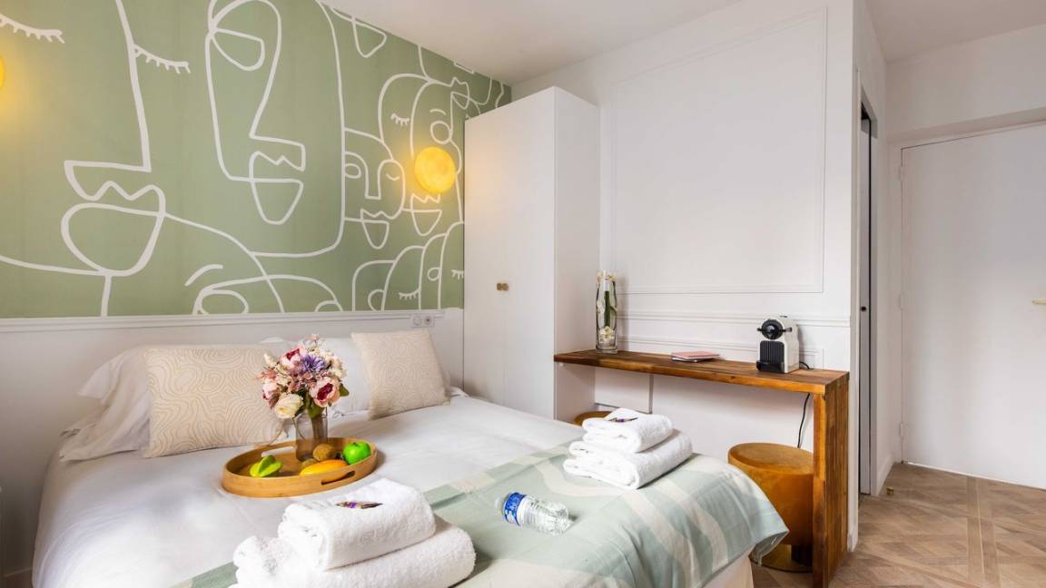 13 M² Appartamento ∙ 1 Camera Da Letto ∙ 2 Ospiti - Parigi