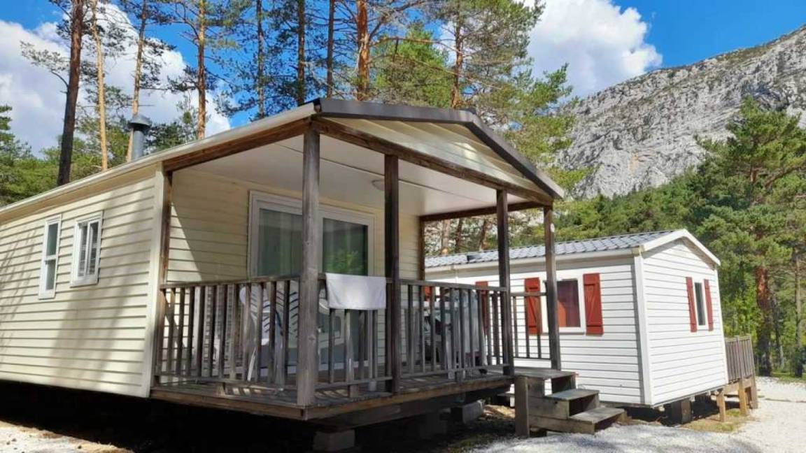 23 M² Camping-unterkunft ∙ 2 Schlafzimmer ∙ 4 Gäste - Verdonschlucht